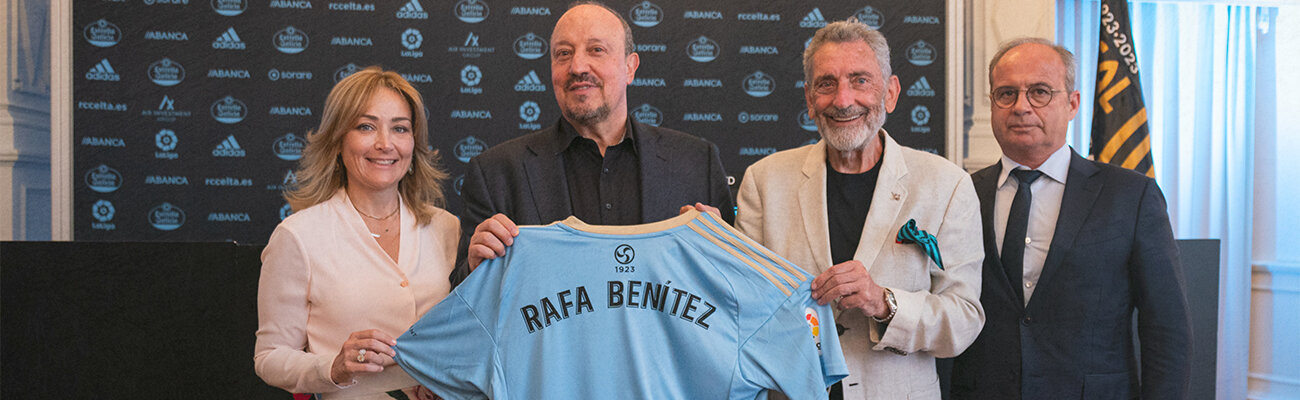 Rafa Benítez se une al RC Celta como nuevo entrenador para la temporada ...