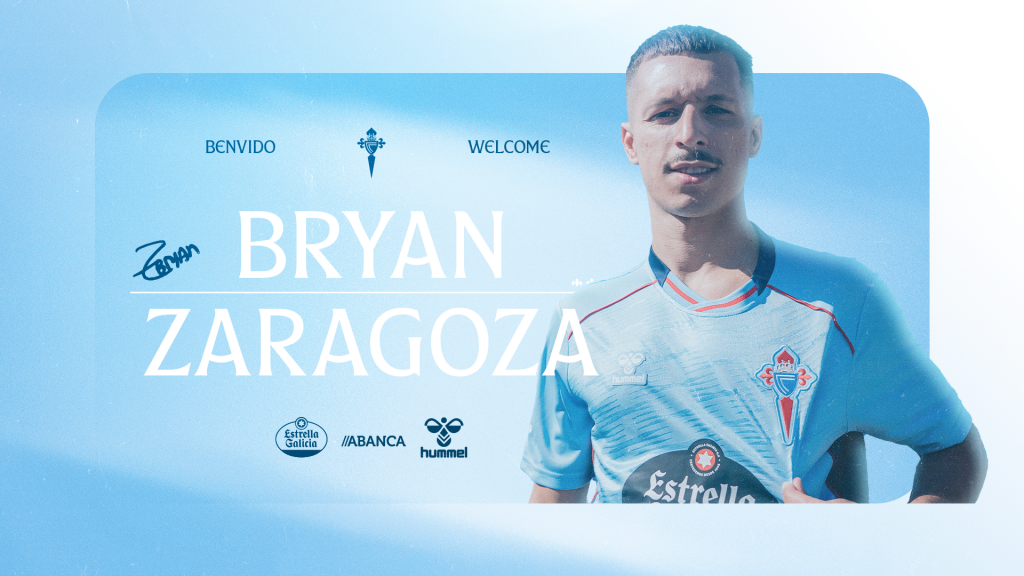 ¡Bryan Zaragoza ya es celeste! | Celta